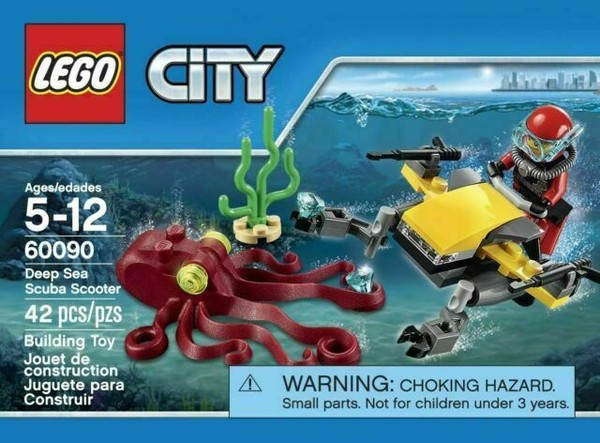 LEGO CITY: Deep Sea Scuba Scooter (60090) for sale online | eBay