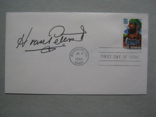 HOUSE PETERS, JR.(Died-08)Lassie/Mr. Clean)Signed 1996 1st Day Of Issue ...
