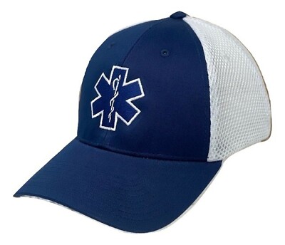 Emergency Medical Technician EMT Cross EMS Paramedic Flex Baseball ...