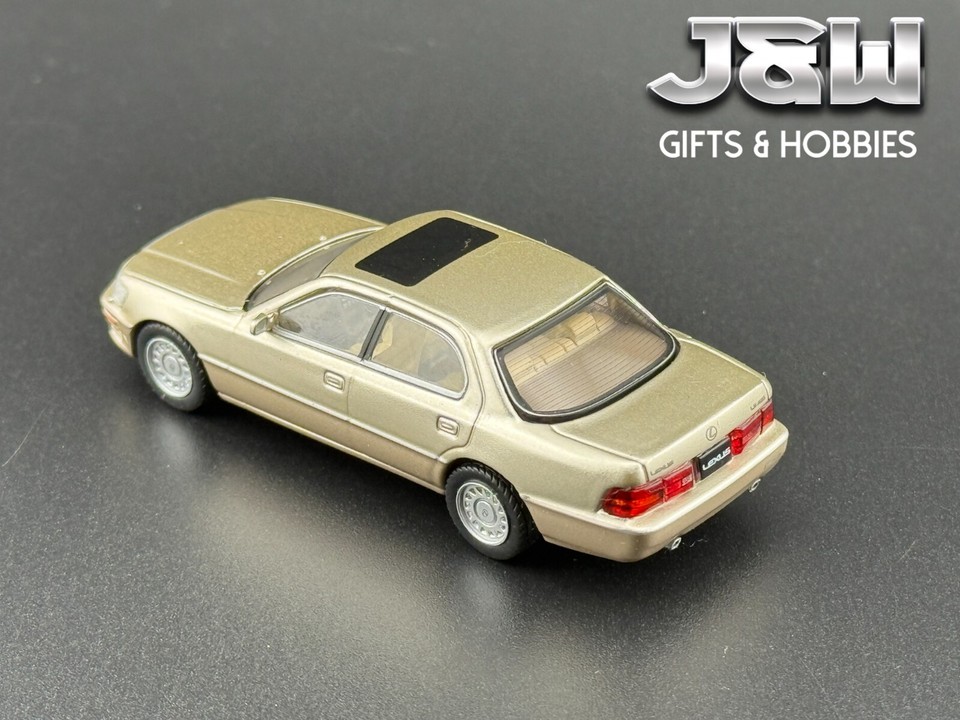 Tarmac Works Lexus LS400 Champagne Beige Metallic Global64 1/64 | eBay