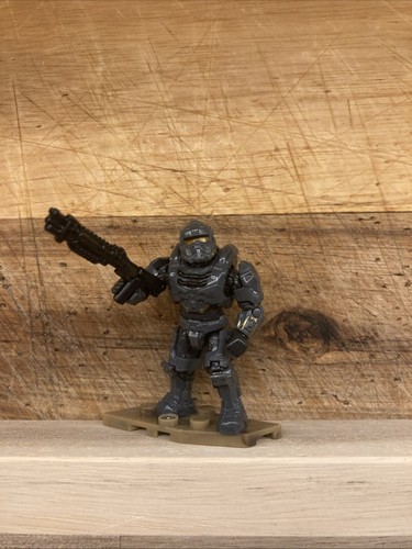 HALO MEGA CONSTRUX UNSC SPARTAN VANNAK-134 MINI FIGURE FLEETCOM WARTHOG ...