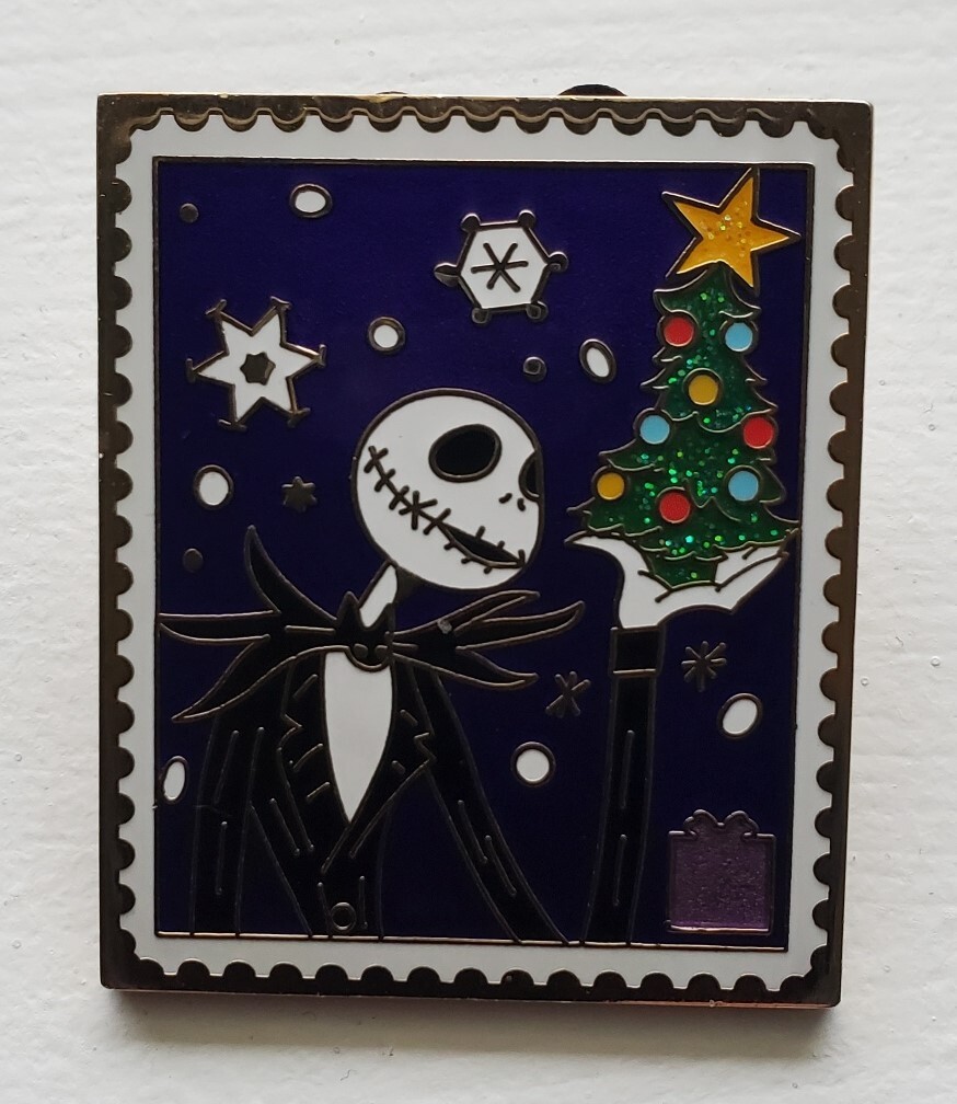 Disney Jack Skellington Pin Trading Stamp Collection Pin | eBay