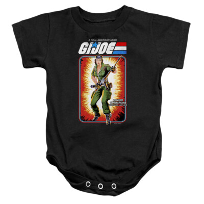 G.I. JOE LADY JAYE CARD Licensed Infant Baby Snapsuit 6 12 18 24 Months ...