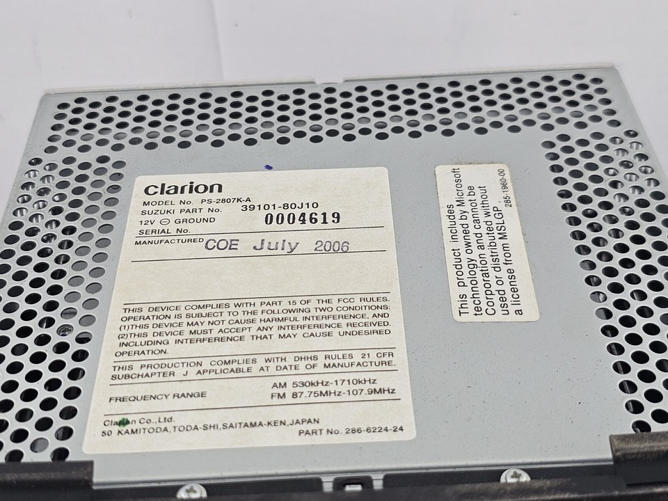 Delphi Delco Electronics OEM 10317990 AM/FM CD Player Chevy GMC 2000 ...