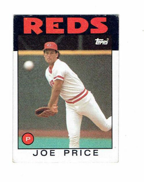 Joe Price Reds P #523 Topps 1986 #Baseball Card | eBay