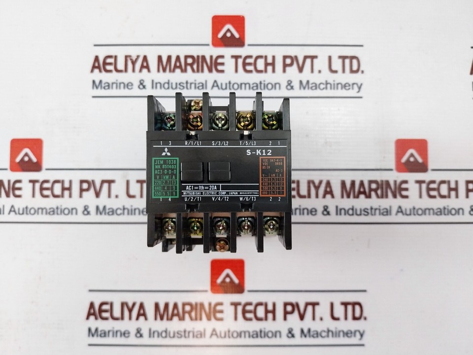 Mitsubishi Electric S-K12 Magnetic Contactor NK 85T403, 20A | eBay UK