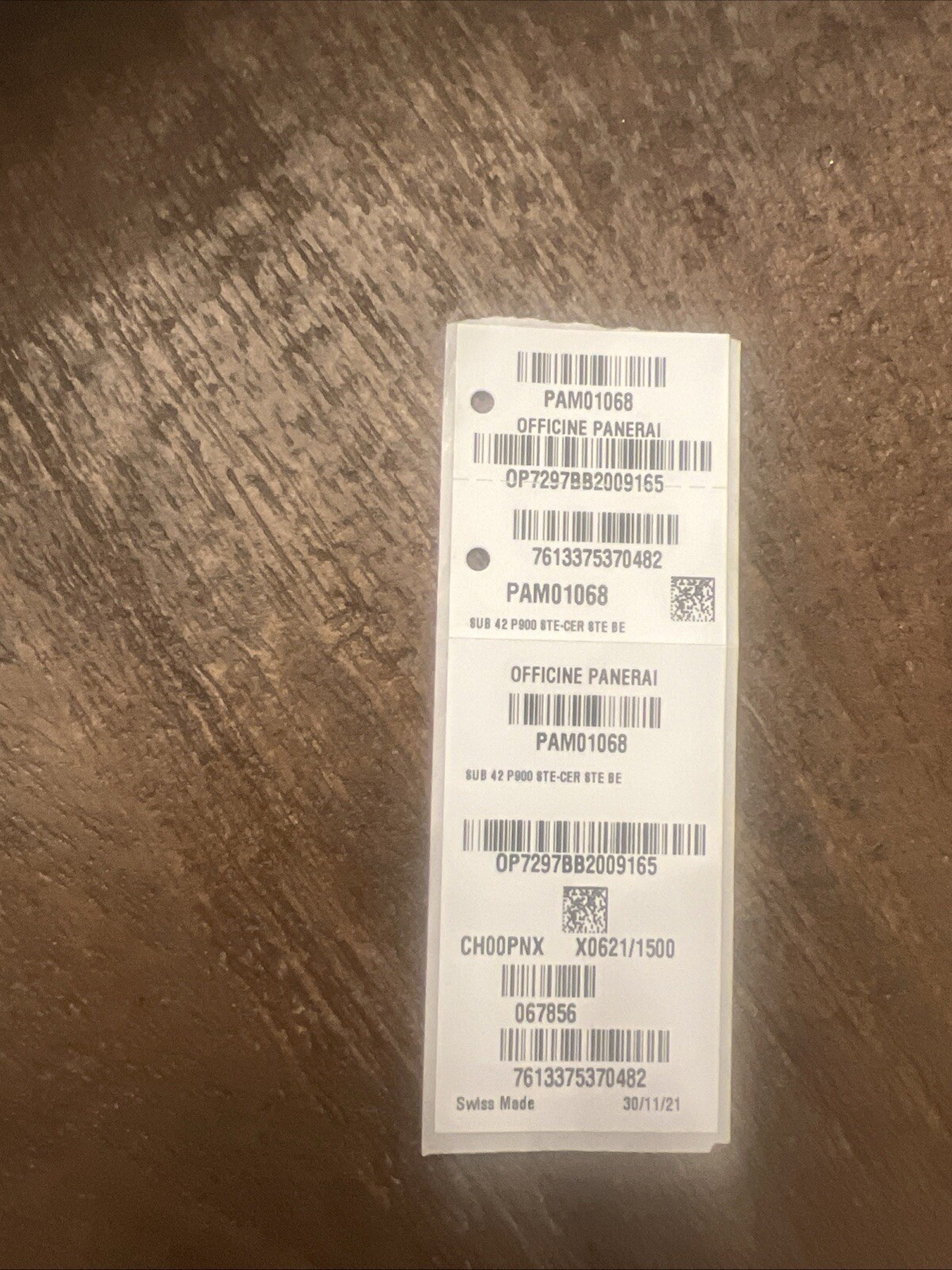 Panerai Submersible BLU NOTTE PAM 1068 42mm Blue PAM01068 BOX and ...