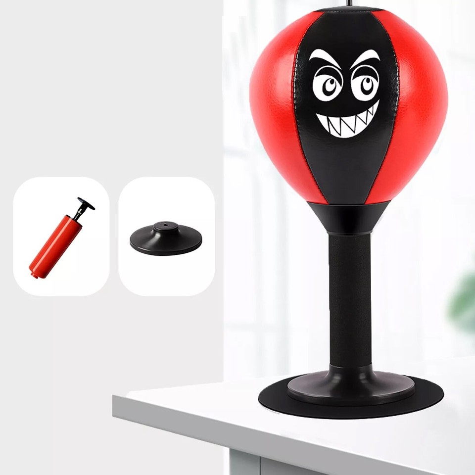 Desktop Punching Bag with Strong Suction Cup Boxing Rage Bag Sandbag ...