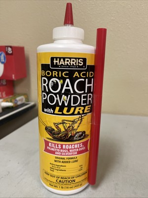Boric Acid Roach Powder w/ Lure / 16 oz | eBay