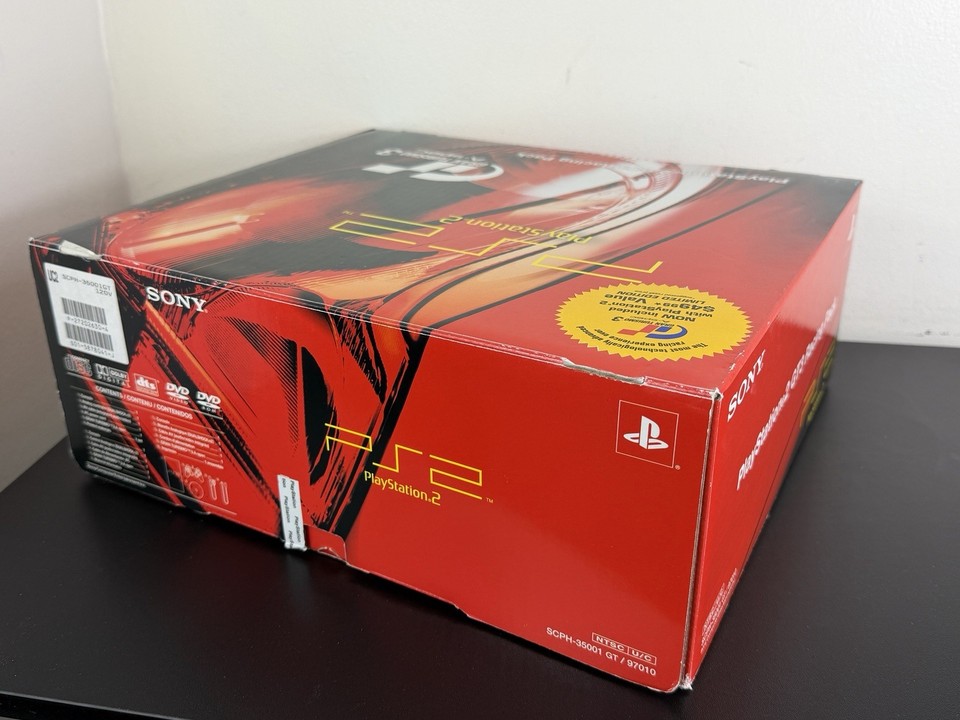 Sony PlayStation 2 PS2 Gran Turismo 3 A-Spec RARE Console Box - BOX ...