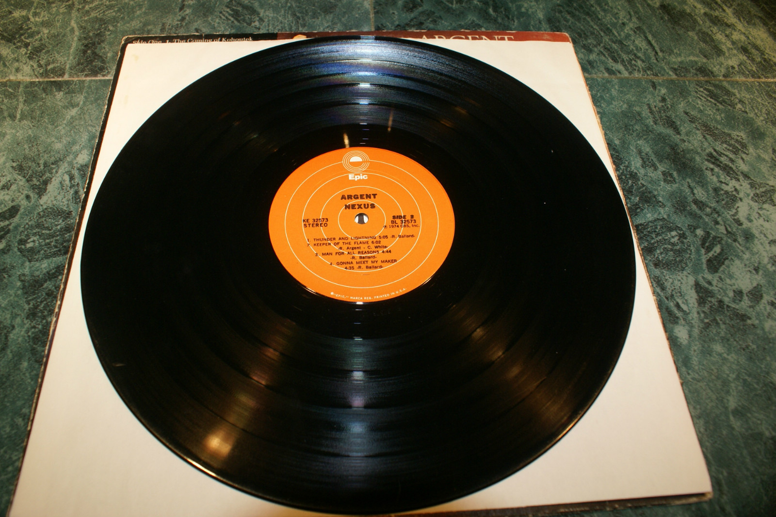 Argent Nexus Lp Epic Orange Label KE-32573 Out Of Print 1st Pressing ...