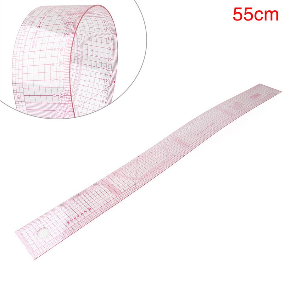 C-Thru English-Metric Beveled Ruler Calibrated For Designers & Pattern ...