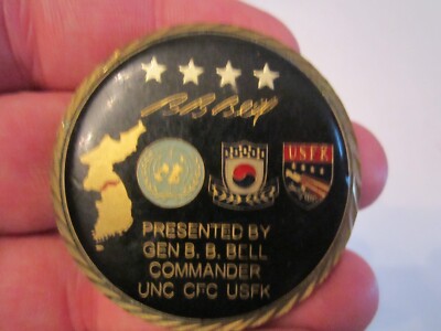 VINTAGE GENERAL B.B. BELL CHALLENGE COIN - "WE GO TOGETHER" - SCCC | eBay