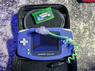 Nintendo Game Boy Advance Handheld System - Indigo 45496712112 | eBay