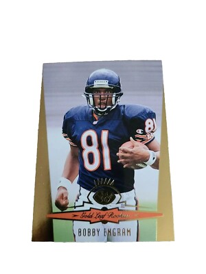 Bobby Engram 1996 Gold Leaf Rookie Football Card #4 Chicago Bears NM/MT ...