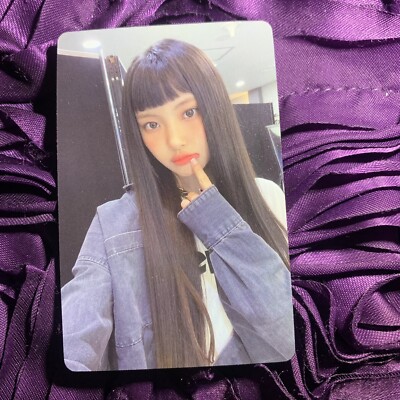 HYEIN NEWJEANS PINK CLUB Edition Celeb K-POP Girl Photo Card Ponder | eBay