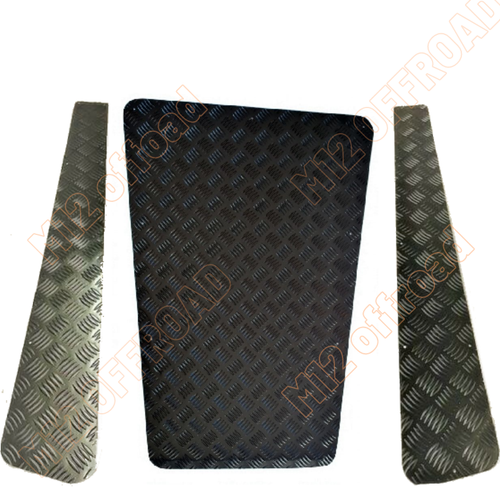 Land Rover Defender 90/110 Bonnet up to 2007 and Sides 2mm Chequer ...