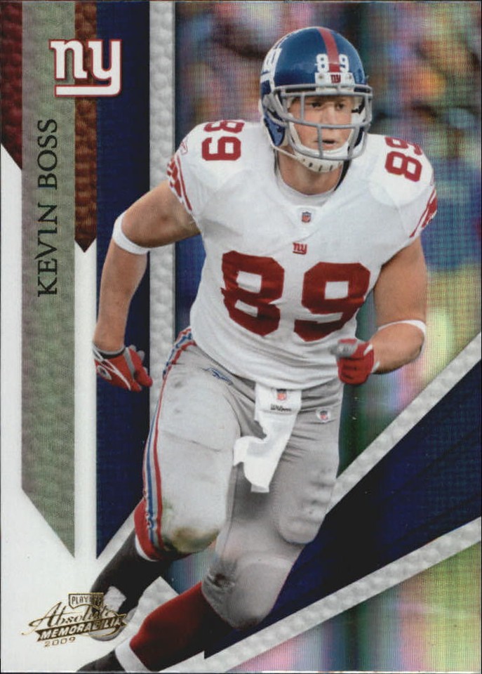 2009 Playoff Absolute Memorabilia Kevin Boss #67 for sale | eBay