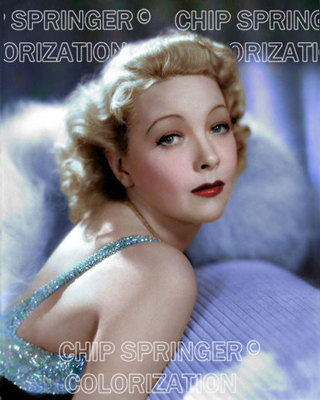 HELEN TWELVETREES in Sequined Gown #1 | 8x10 Sexy COLOR Photo by CHIP ...