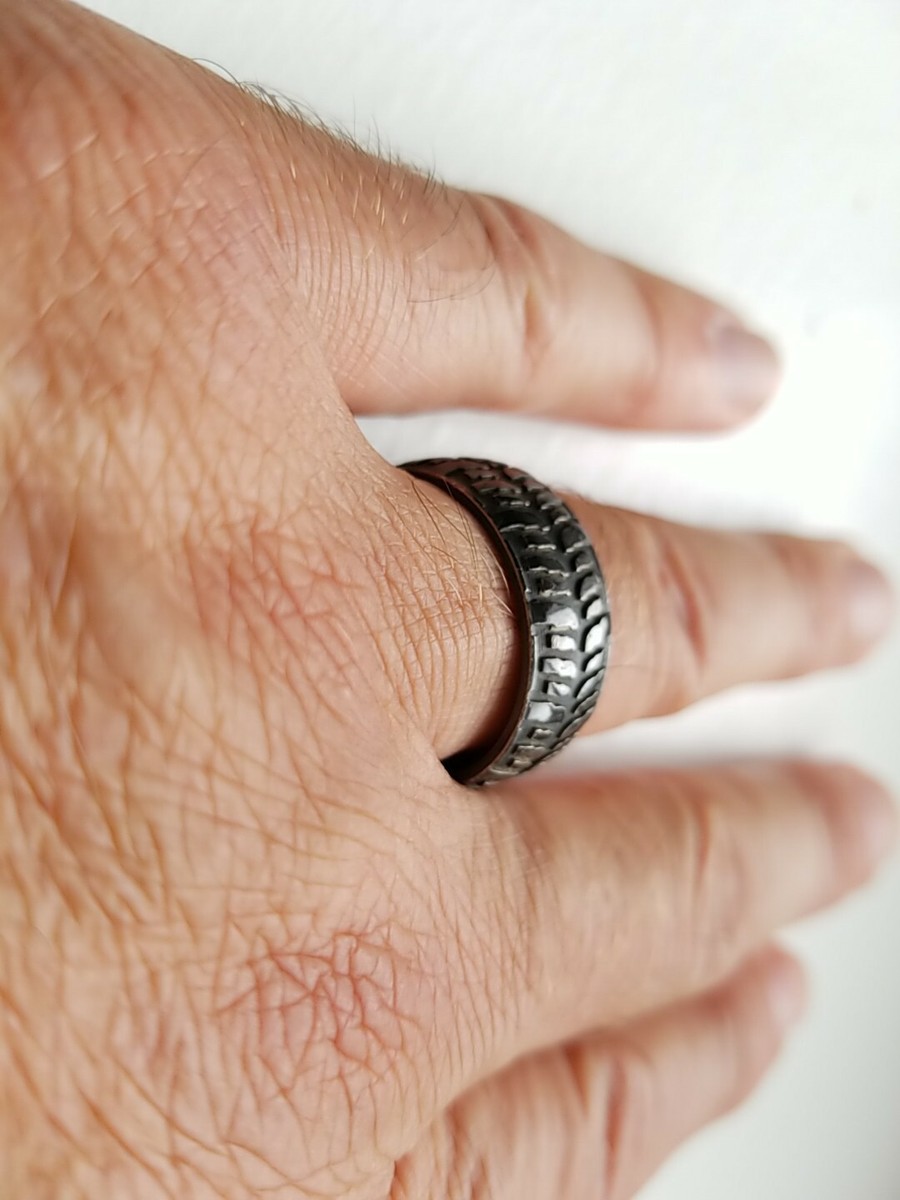 Mud Tire Engagement Rings