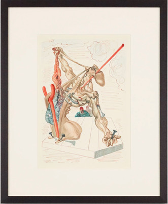 Salvador DALI "Falsifiers (Inferno: 29)" Divine Comedy Print Plate ...