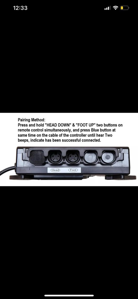 Adjustable Bed Richmat HJC18 Control Box Replacement | eBay