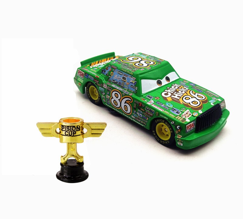 Disney Pixar Cars Lot NO.86 Dinoco Chick Hicks Model Car Toy New Loose ...