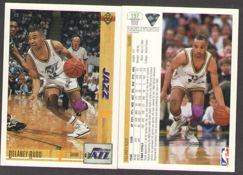 US. 1991-92. Upper Deck. #197. Delaney Rudd | eBay
