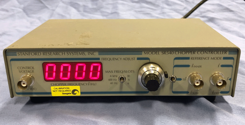 Stanford Research Systems SR540 Optical Chopper Controller 09460 | eBay