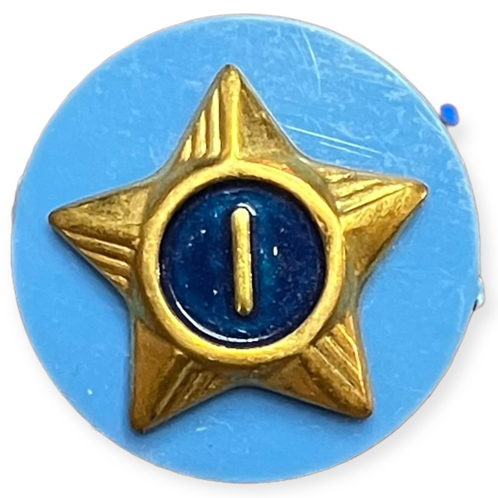 Vtg BSA Scout 1 Year Boy Scouts America Star Years Service Pin Blue ...