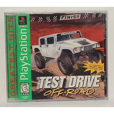 PlayStation PS1 Test Drive Off-Road Greatest Hits New in Sealed Package ...