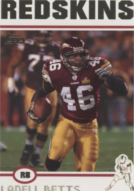 2004 Topps - Ladell Betts #52 Collection for sale online | eBay
