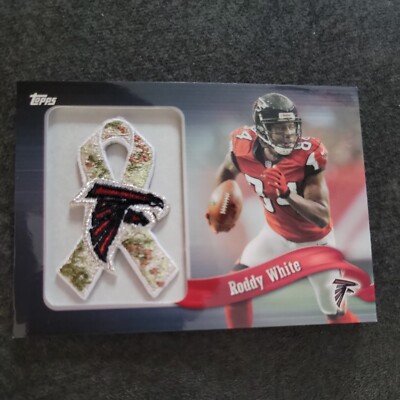 2013 Topps RODDY WHITE Camo Patch Ribbon | eBay