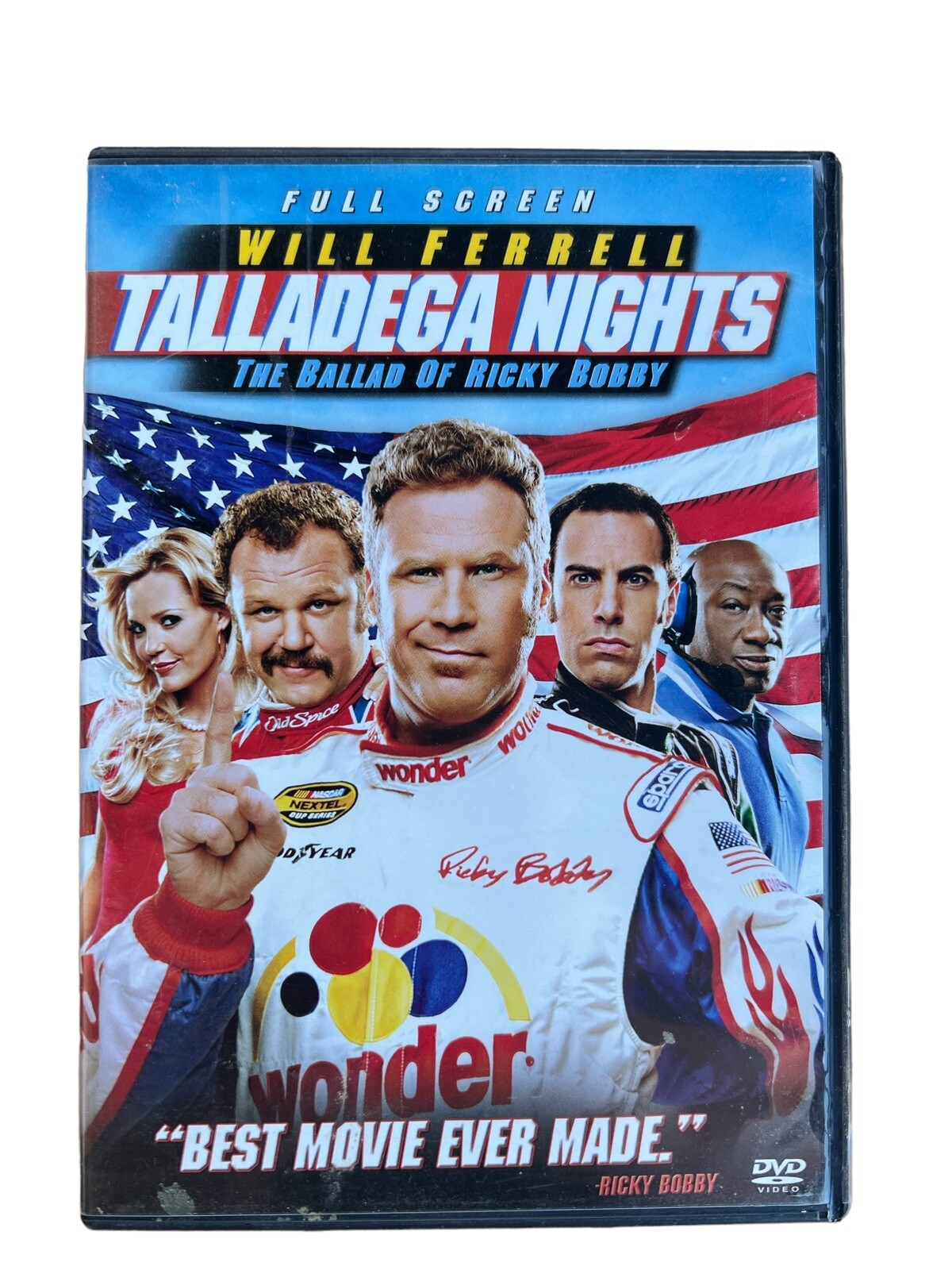 Talladega Nights: The Ballad of Ricky Bobby (DVD, 2006, Full Screen ...