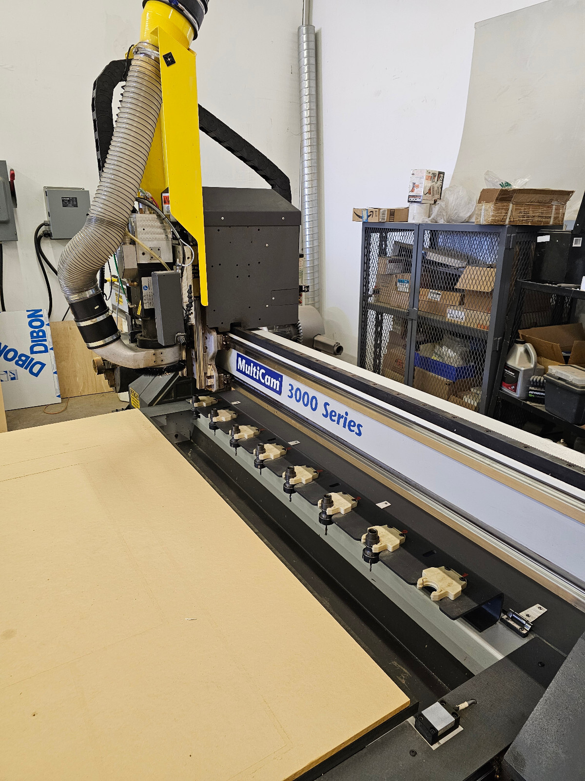 Multicam 3000 CNC Router with CNC Rotary Indexer Lathe Year:2013. | eBay