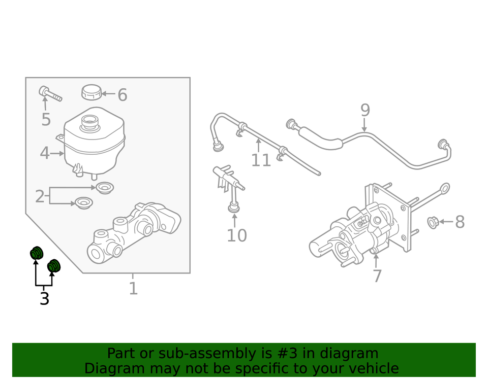 Genuine Ford Master Cylinder Nut 382802S440 | eBay