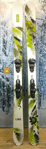 2024 Line Bacon 115 188cm w/ Tyrolia Attack 14 Binding | eBay