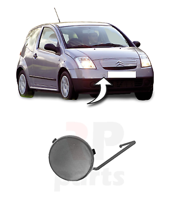 FOR CITROEN C2 2003 - 2008 NEW FRONT BUMPER TOW HOOK EYE COVER CAP FOR ...
