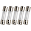Pack of 5, T6.3AL250V, T6.3A 250V, T6.3L250V Cartridge Glass Fuses ...