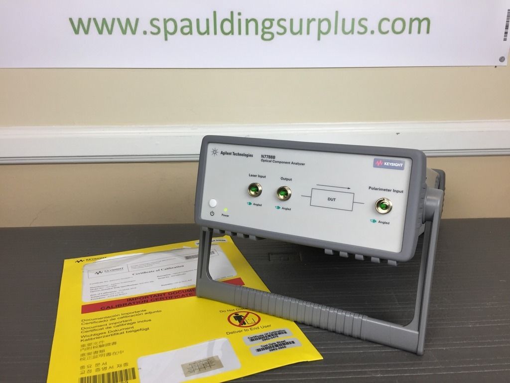 Keysight / Agilent N7788B Optical Component Analyzer w/ Opts 022/032 ...