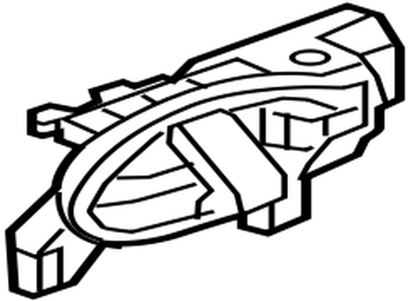 80670-1KA0B Nissan Handle door 806701KA0B JUKE 11-15 INSIDE RH RIGHT ...