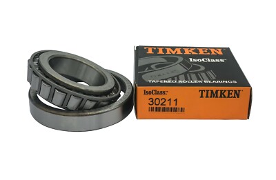 TIMKEN 30211 Tapered Roller Bearing Cone and Cup 55X100X21MM | eBay