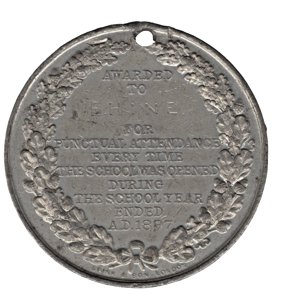 1897 Queen Victoria Medal – School Board for London by Spink & Son ...