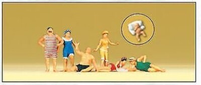 Preiser 12135 Ho Scale Bathing People from 1900 | eBay