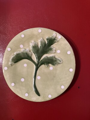 HERB MINI PLATE BY MWW MARKET CHIVES | eBay