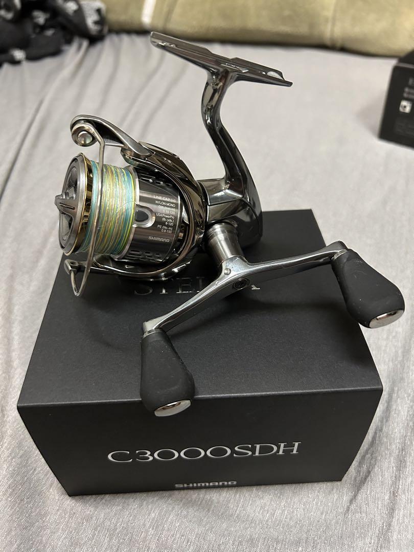 Shimano 18 Stella C3000SDH HG 6.0:1 Gear Spinning Reel Japan Shimano 18 Stella C3000SDH HG 6.0:1 Gear Spinning Reel Japan