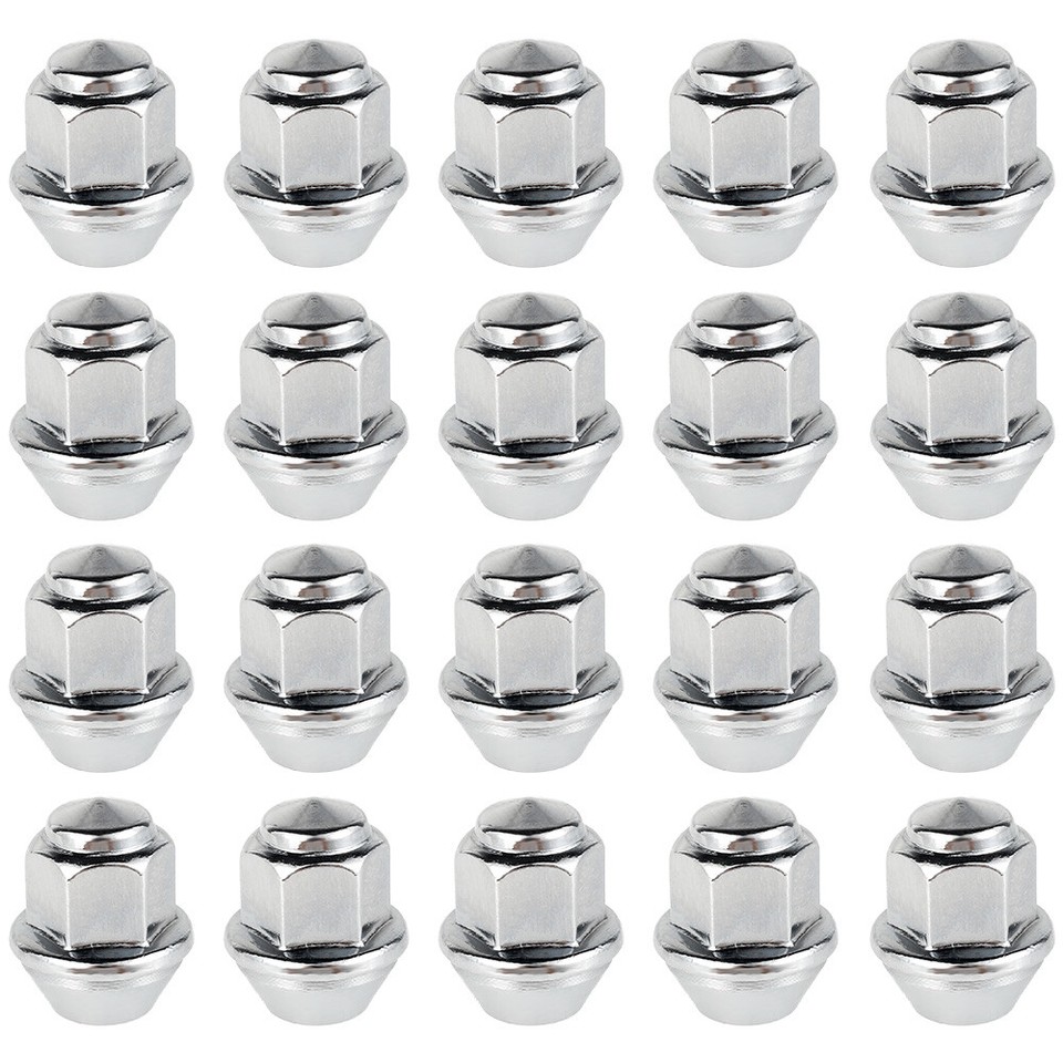 20Pcs Wheel Nuts for Ford Wheels M12 x 1.5 19mm Hex Wheel Nuts ...