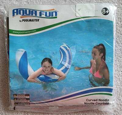 Aqua Fun by Poolmaster Curved Noodle, Swimming Pool Inflatable/Float, New | eBay