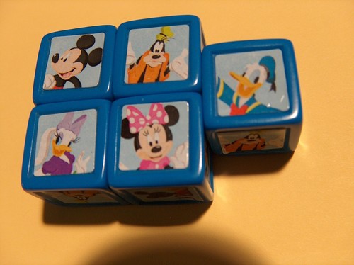 Yahtzee Jr Junior Disney Mickey Mouse Clubhouse Edition 5 REPLACEMENT ...