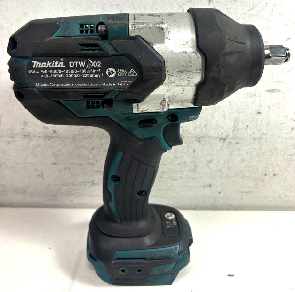 Makita 18V DTW1002 Li-ion Brushless Cordless 1/2" Impact Wrench - SKIN ...